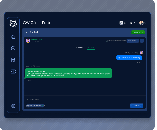 Client Portal - MSP Process