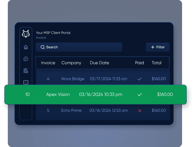 Client Portal - MSP Process